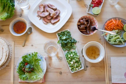 Duck Lettuce Wraps with Gressingham Duck - All That I'm Eating