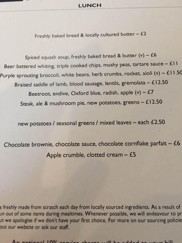 Turl Street Kitchen Oxford and Quandoo - All That I'm Eating